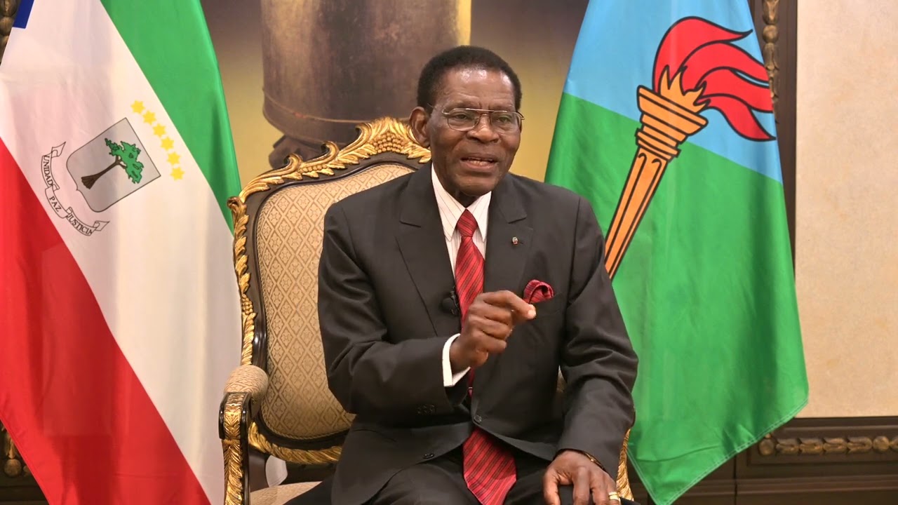 Teodoro Obiang Nguema Mbasogo, President of Equatorial Guinea /Hariana ...