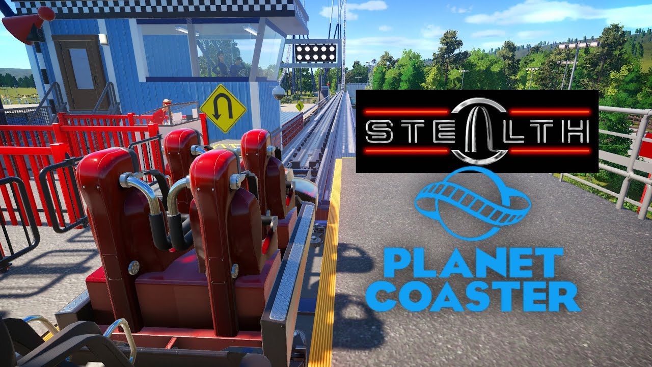 Stealth | Front/Track POV - Thorpe Park (Planet Coaster) - YouTube
