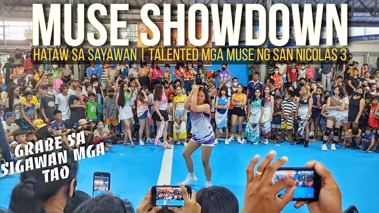SHOWDOWN NG MGA MUSE ng San Nicolas 3 Basketball league 2022 | Beauty ...
