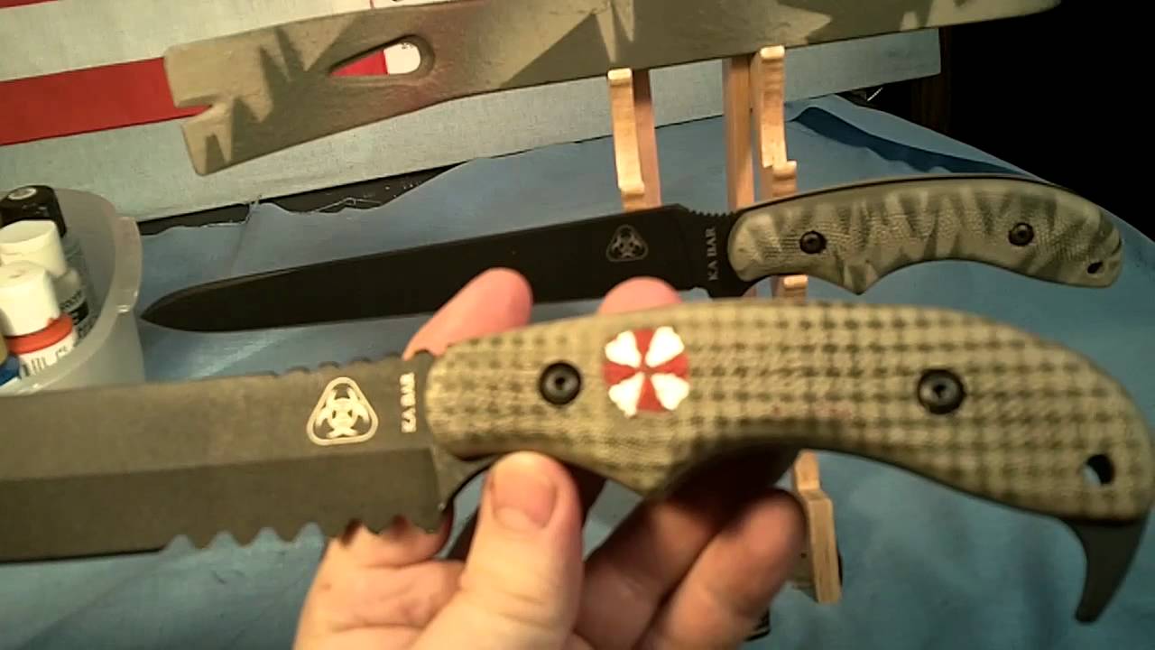 Another KaBar ZK Camo job. - YouTube
