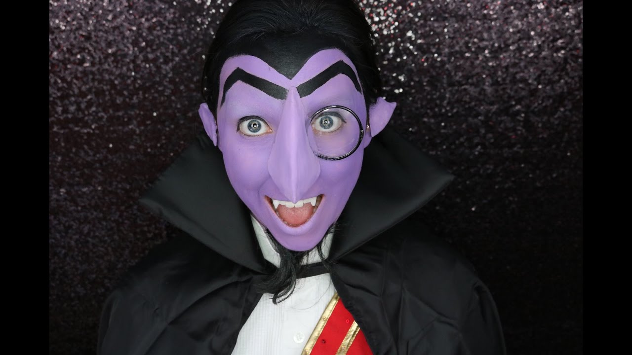 Count Von Count Makeup - YouTube
