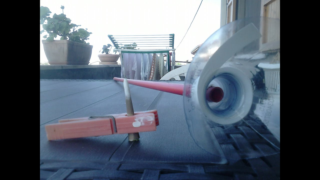 Cerbottana fai da te - Homemade blowgun - YouTube