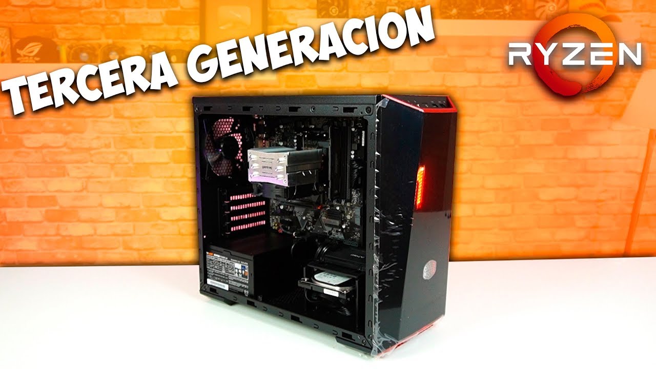 Ensamblando la Primera PC Gamer con Ryzen 3400g Súper económica - YouTube