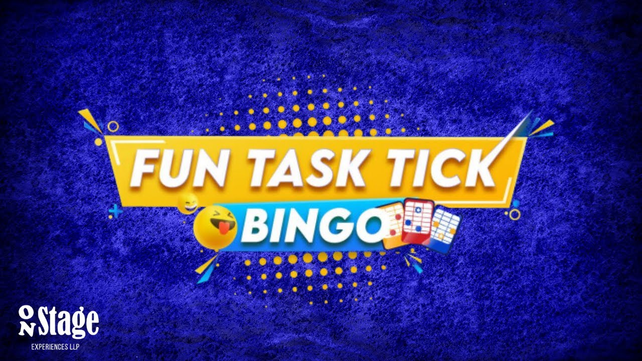 Fun-Task-Tic Bingo | Employee Engagement - YouTube