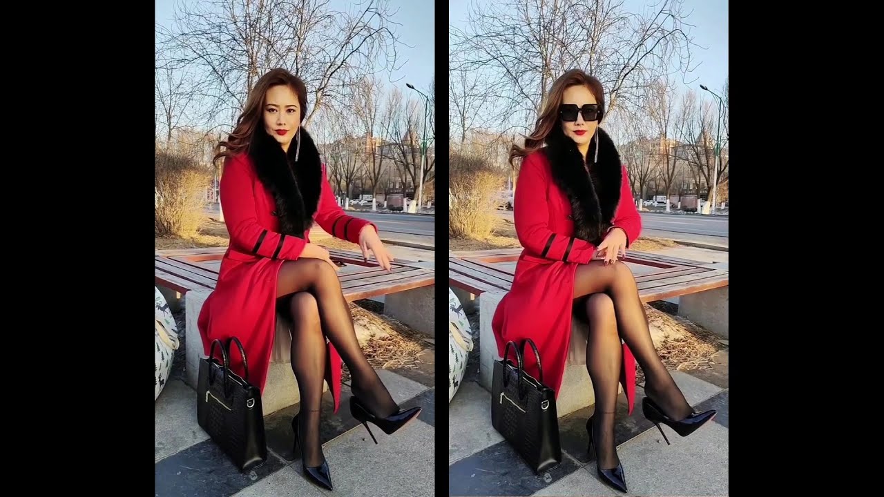 Asian Beautiful Pantyhose High Heels Nylon Try On Beautiful Heels For 7279