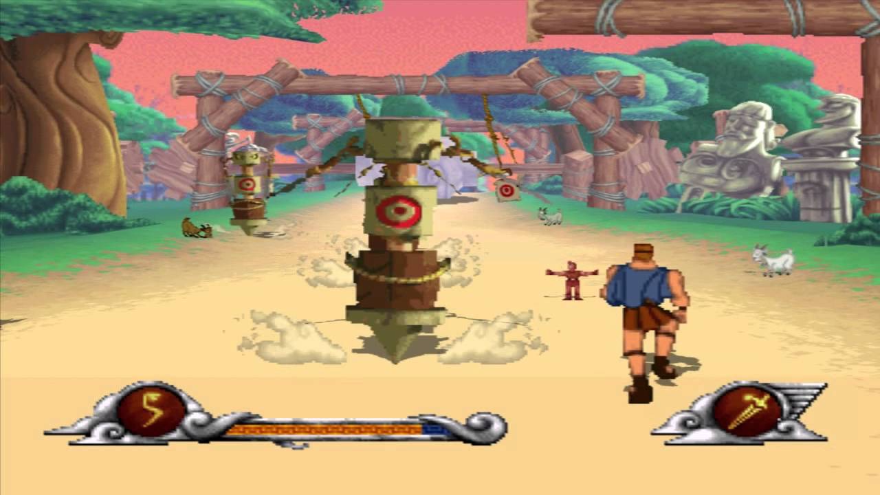 Disney's Hercules (PS1) walkthrough - Hero's Gauntlet - YouTube