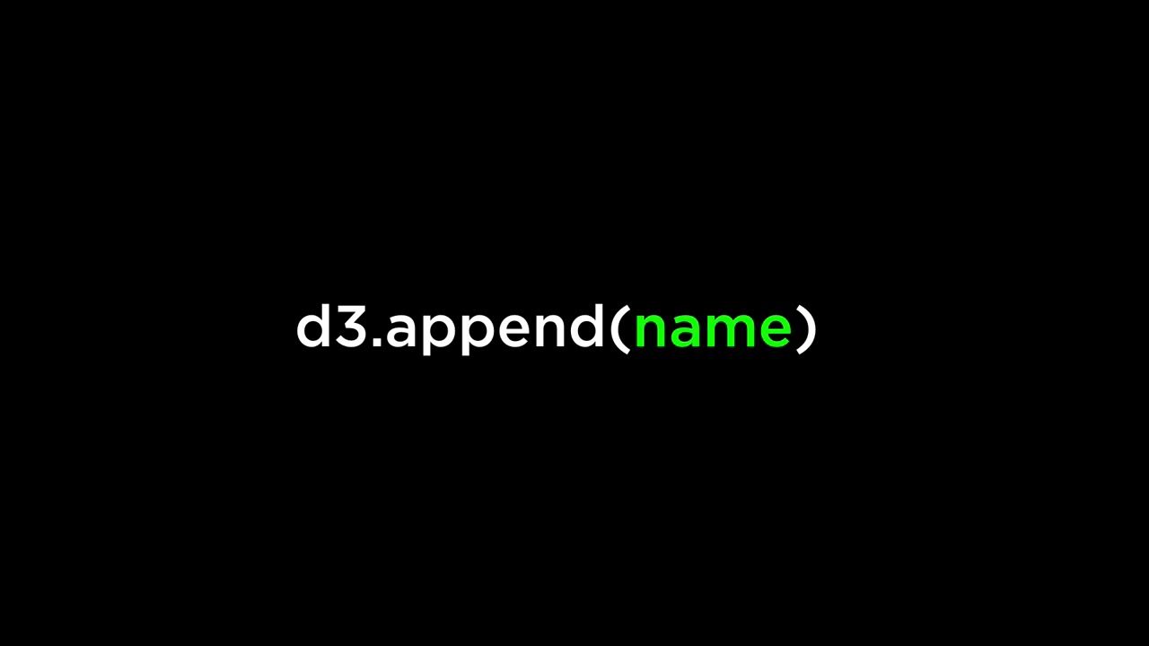 D3.js - Adding DOM Elements. D3.js v3 Tutorial - YouTube