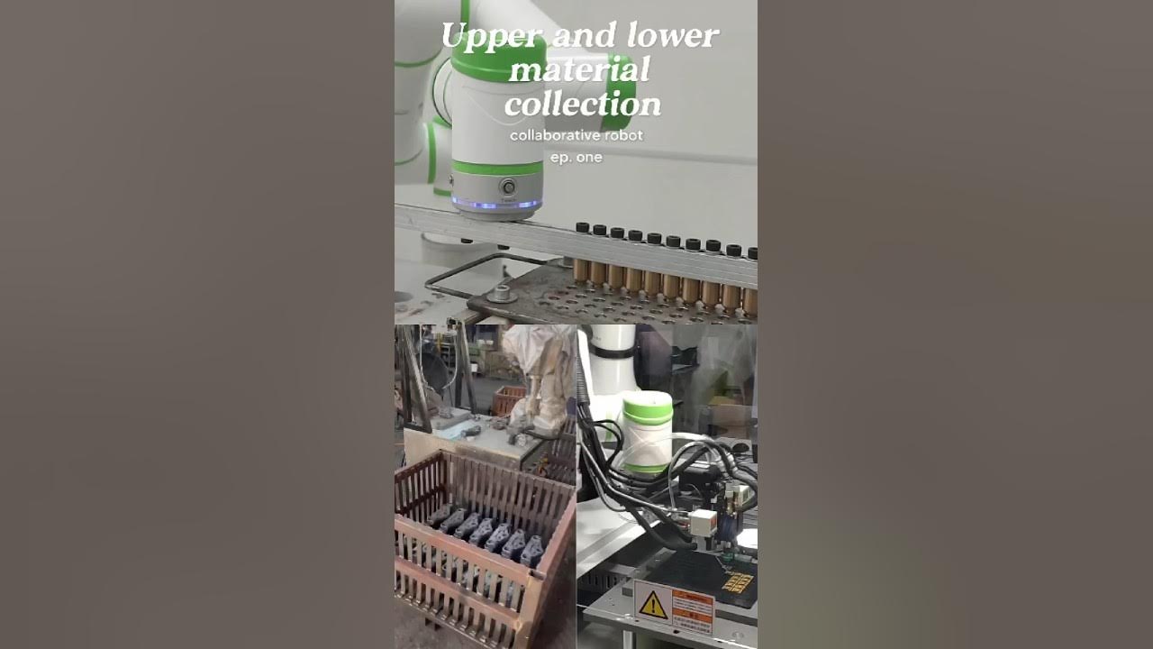 Collaborative Robots Performing Loading and Unloading Tasks in Various Conditions #machine # ...