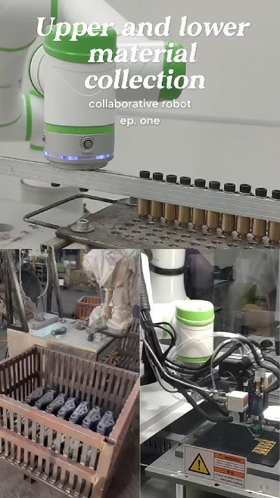 Collaborative Robots Performing Loading and Unloading Tasks in Various Conditions #machine # ...