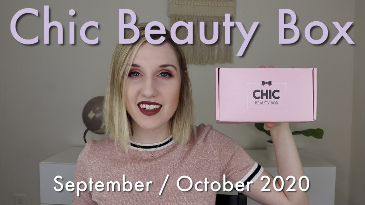 Chic Beauty Box | September / October 2020 - YouTube
