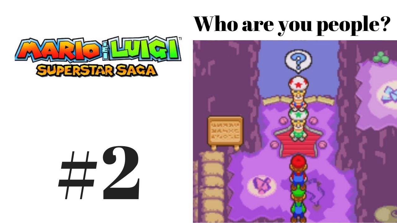 Mario and Luigi: Superstar Saga Part 2 - General Starshade - YouTube