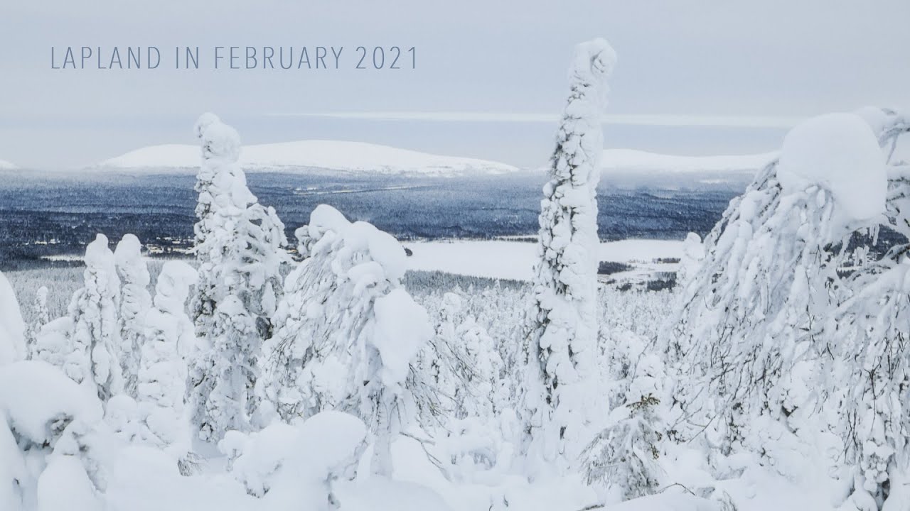 Lapland in February 2021 - YouTube