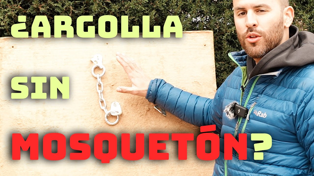 ¿Cómo pasar la Cuerda por una Reunión con Argolla y sin Mosquetón? 100% ...