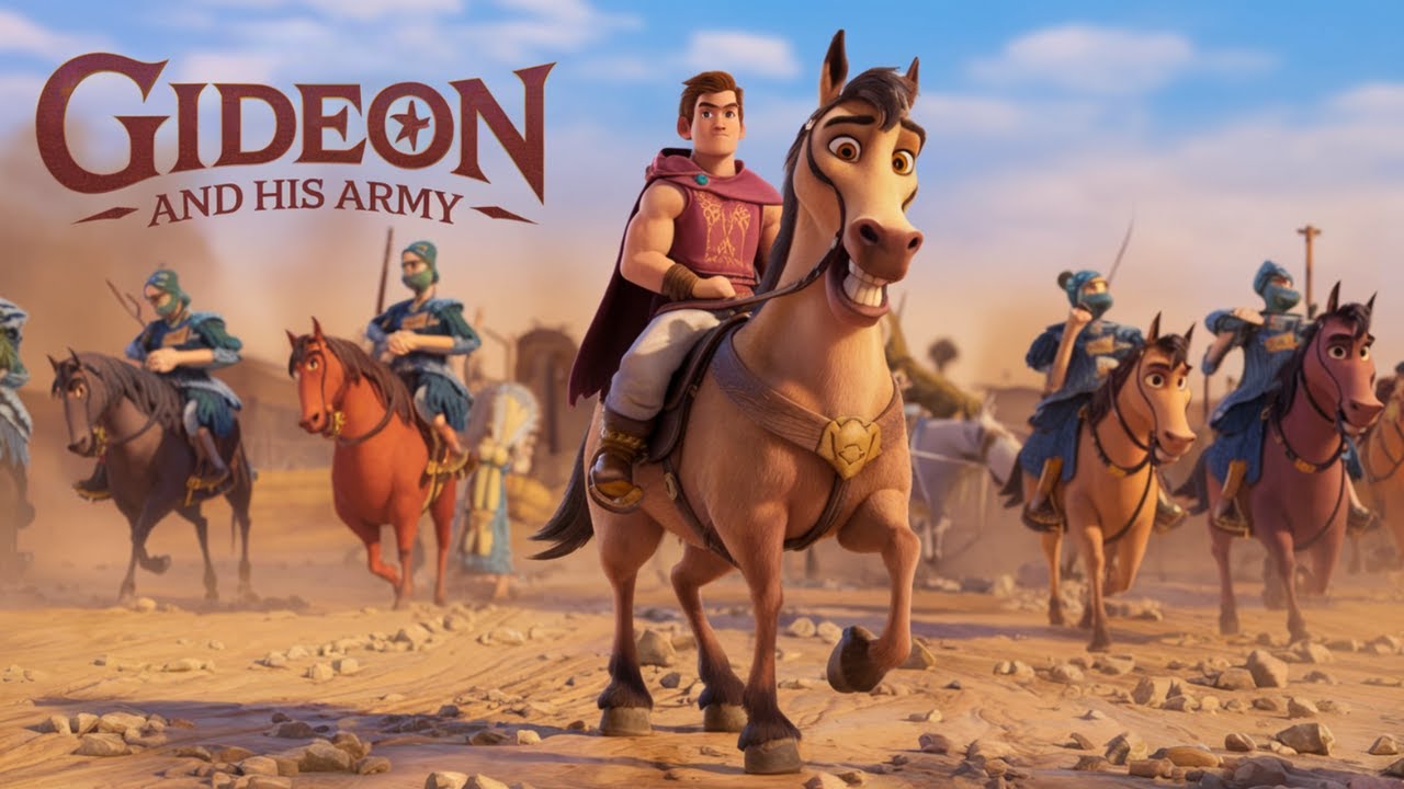 Gideon And His Army I Bible Stories For Kids - YouTube