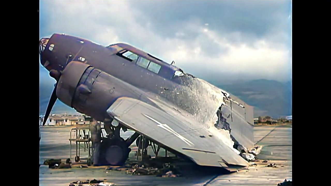 The Attack on Pearl Harbor on 7 December 1941 in color! [Colorized HD ...