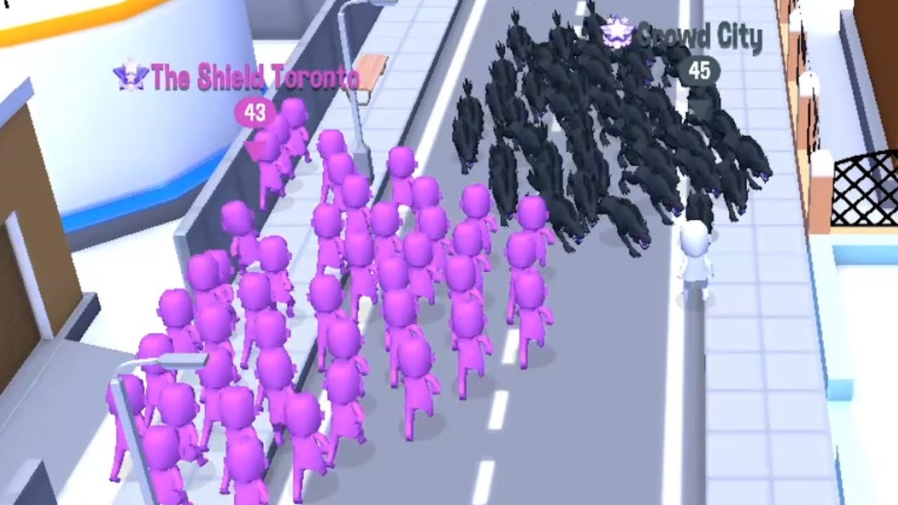 Crowd City World Record Map Control: 100.00% #408 - YouTube