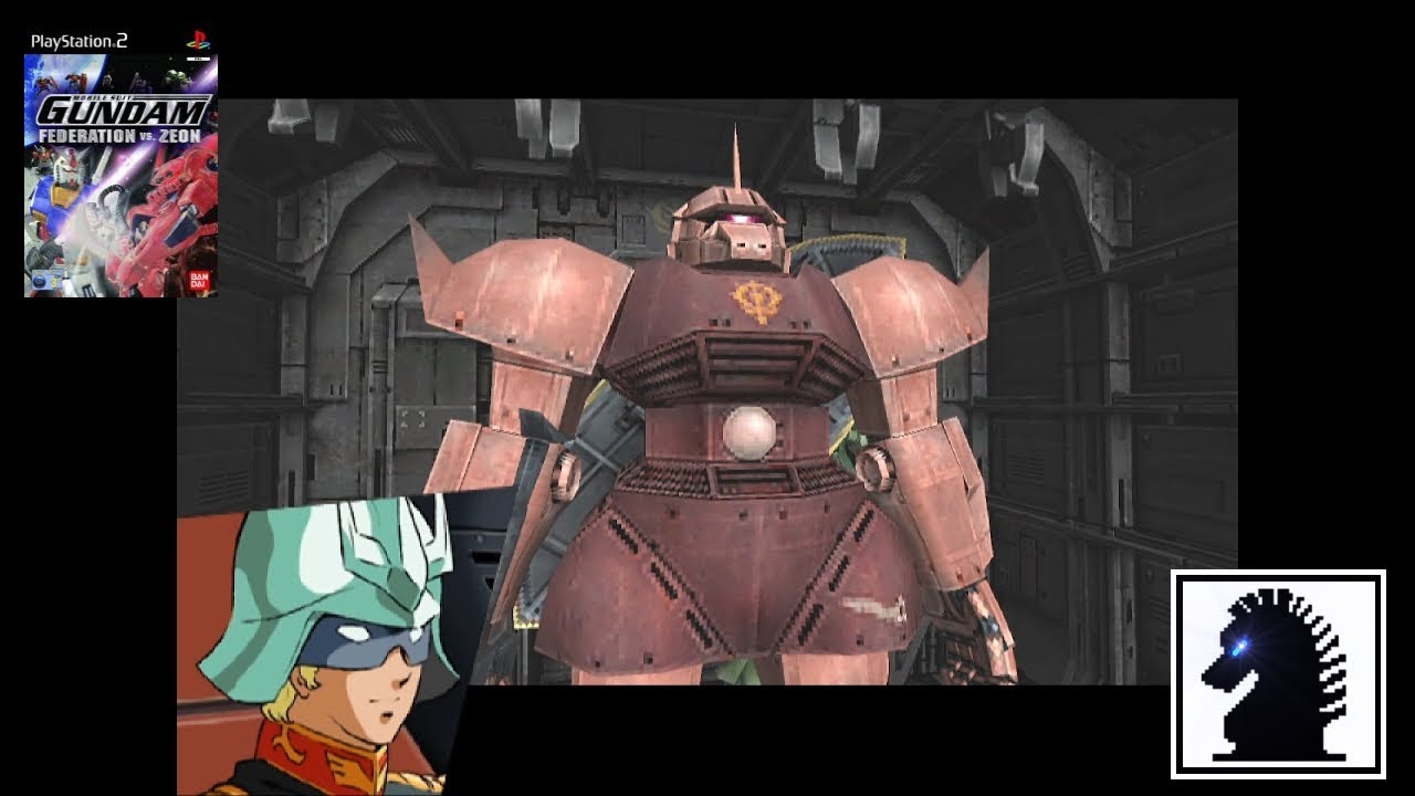 PS2 Mobile Suit Gundam: Federation vs. Zeon - Char | MS-14S Gelgoog ...