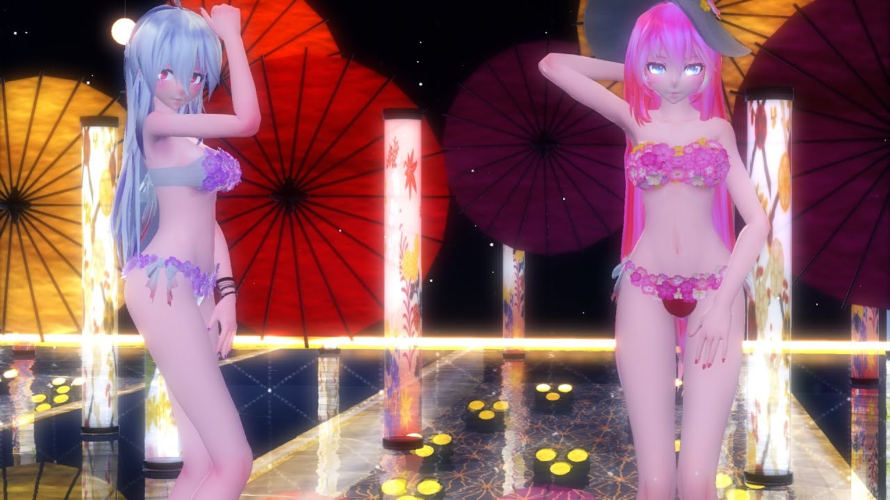 【mmd】 Haku Luka Chocolate Cream Youtube