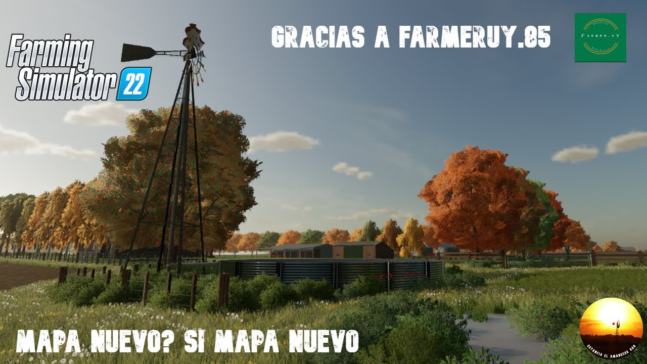 FS 22 ARGENTINA Precentamos mapa nuevo al estilo argentino y tambien ...