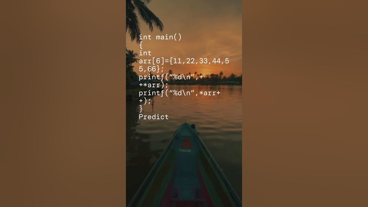 Predict Output Code Program Practice Logic Maths Cprogramming Clanguage