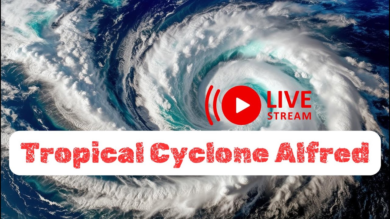 Part 1 | Tropical Cyclone Alfred Live | Brisbane - YouTube