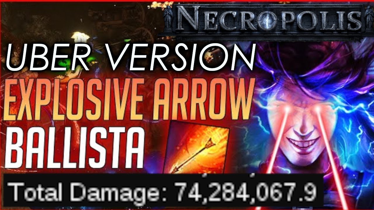 Uber EA Ballista [BEST Explosive Arrow build in POE 3.24] - YouTube