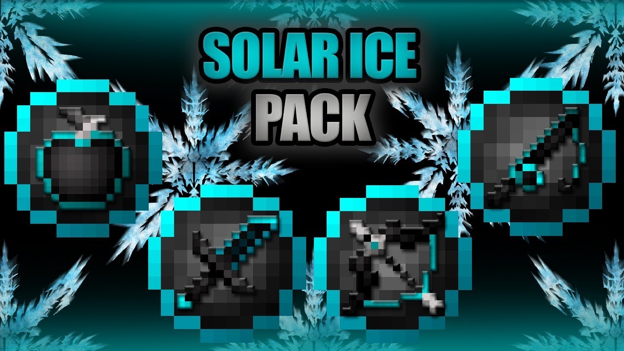 Minecraft PvP Texture Pack l Solar Ice Pack ★ - YouTube