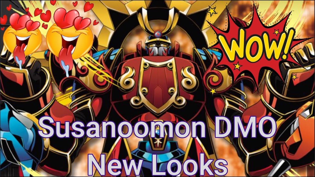 Digimon Masters Online (DMO) Susanoomon new looks!! More Detailed and ...