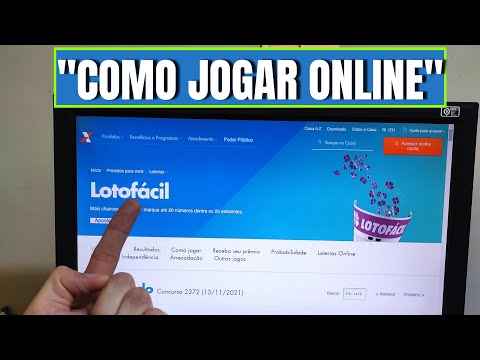 COMO JOGAR NA LOTOFÁCIL ONLINE PELA CAIXA