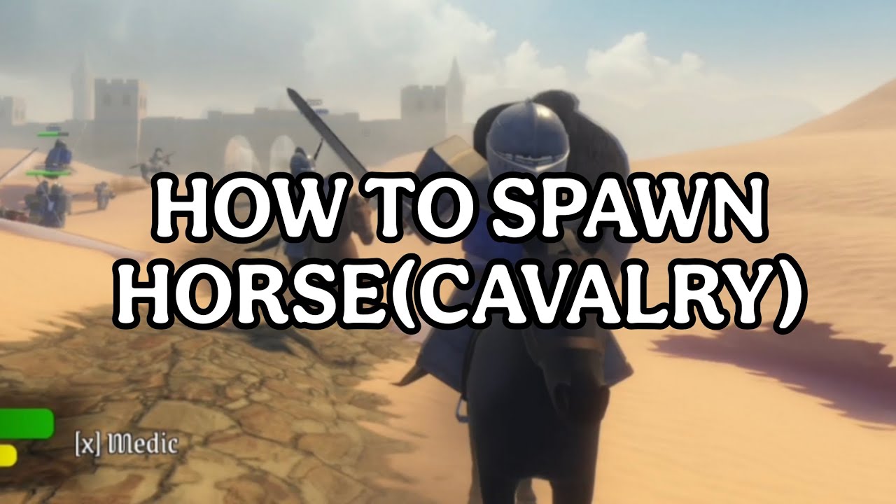 Men At Arms Roblox How to Get Horse(Cavalry) - Simple Tutorial - YouTube