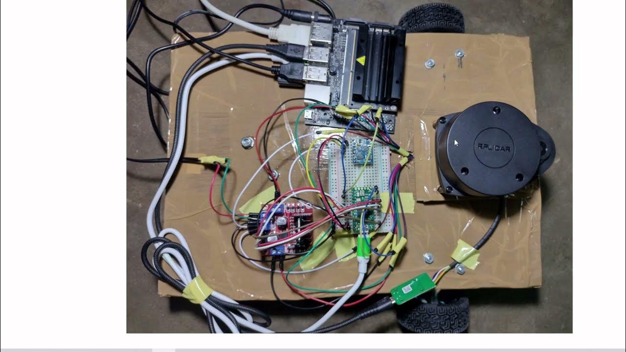 ROS2 Galactic Linorobot2 create map - YouTube