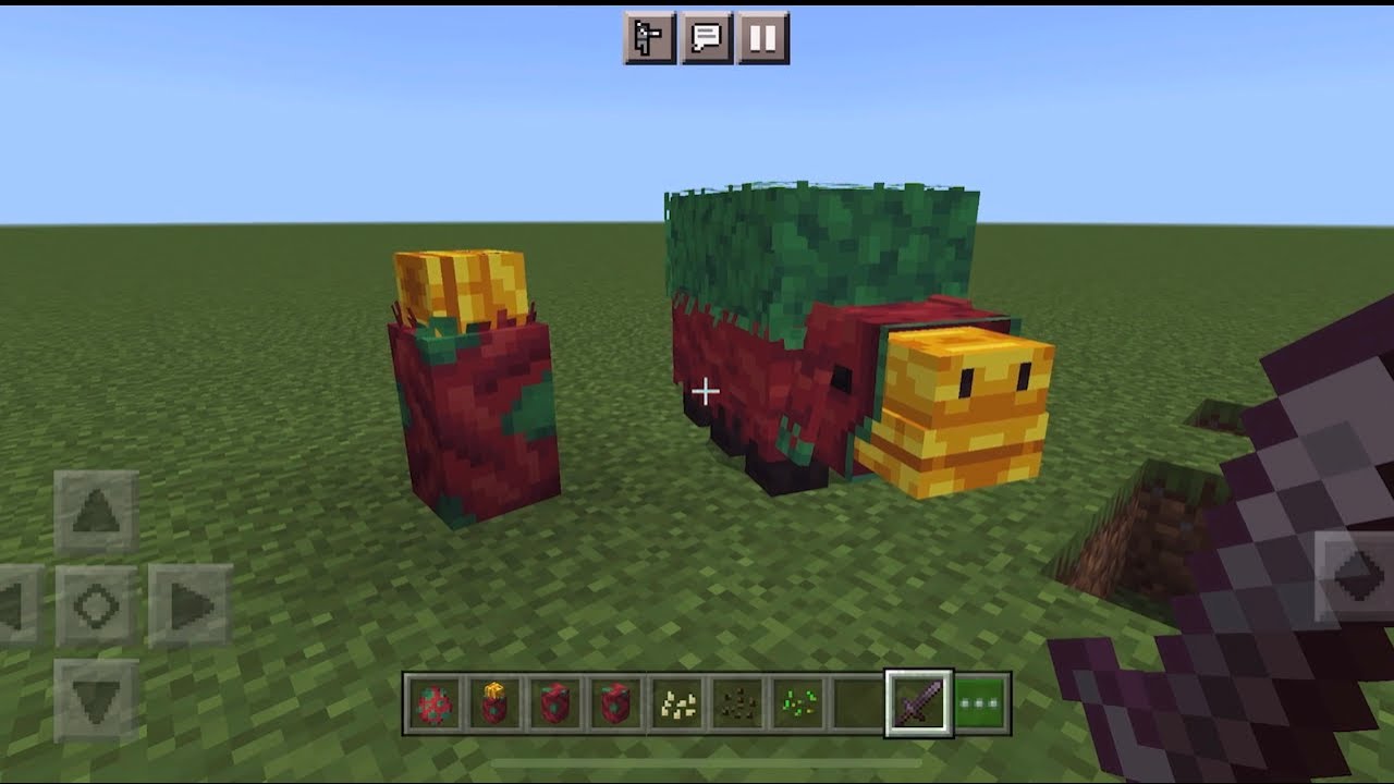 Sniffer Mod In Minecraft Pe Youtube