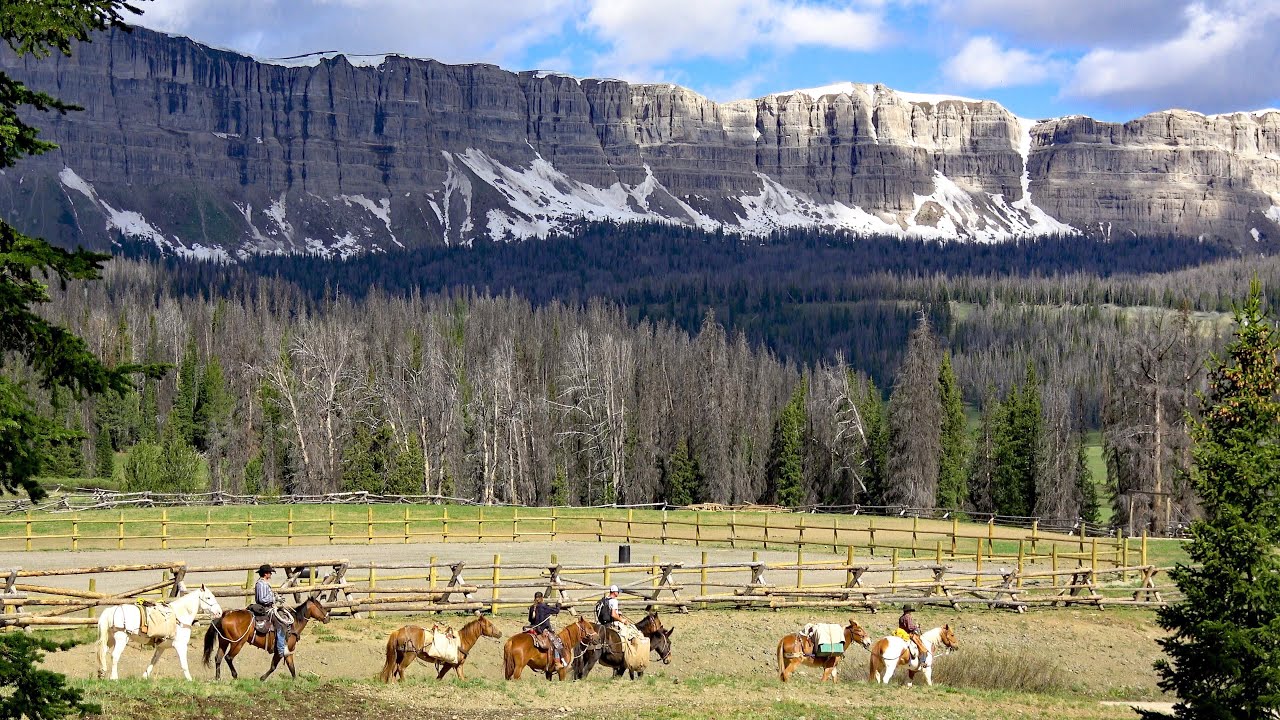 Shoshone National Forest Wyoming: Authentic Old West Experience 4K ...