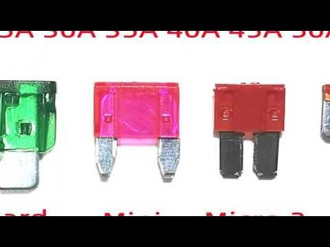 Fuses Standard Mini Micro 2 Car Fuse 2A 3A 5A 7.5A 10A 15A 20A 25A 30A 35A 40A Amp Clip Fuse Set ...