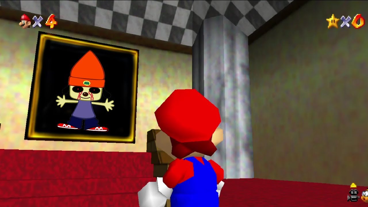 Creepypasta de Super Mario 64: "La venganza de Parappa the Rapper ...