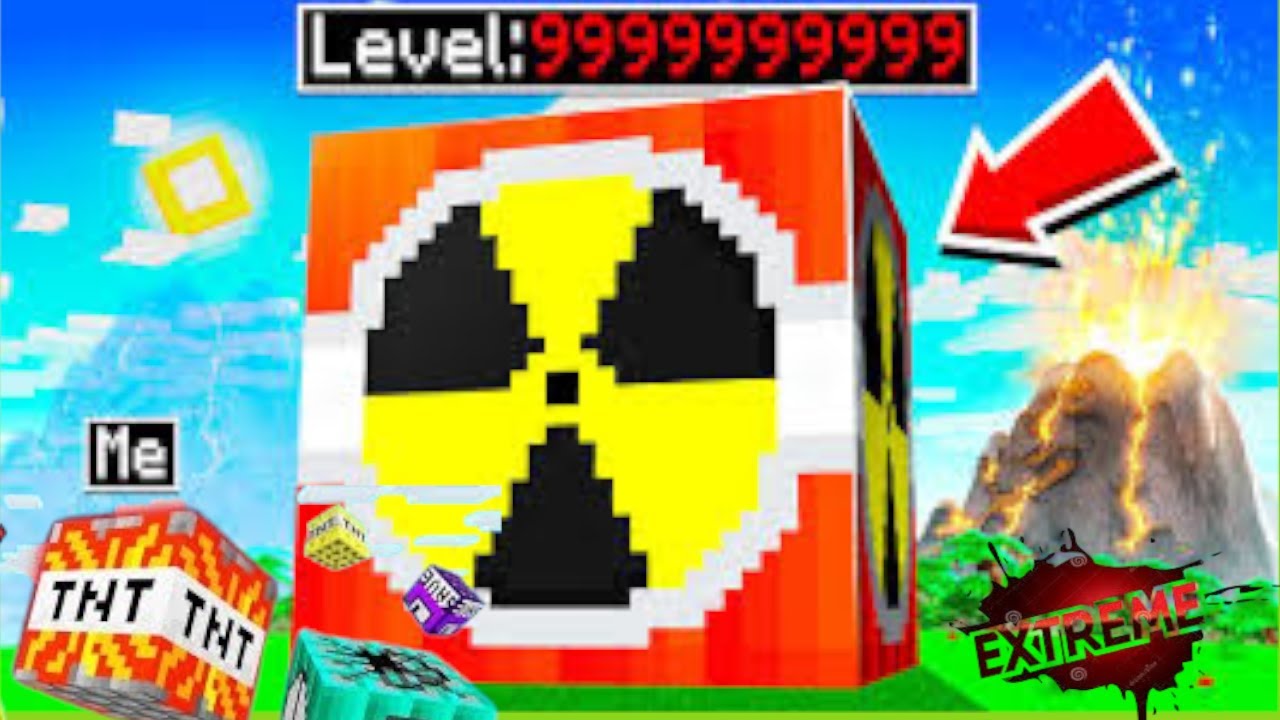 Minecraft, but it's ALL SUPER TNT EXPLOSIONS! - YouTube