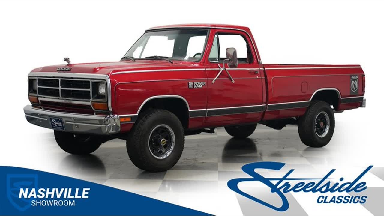 1985 Dodge Ram W150 4x4 3970-NSH for sale | Charlotte, Atlanta, Dallas ...
