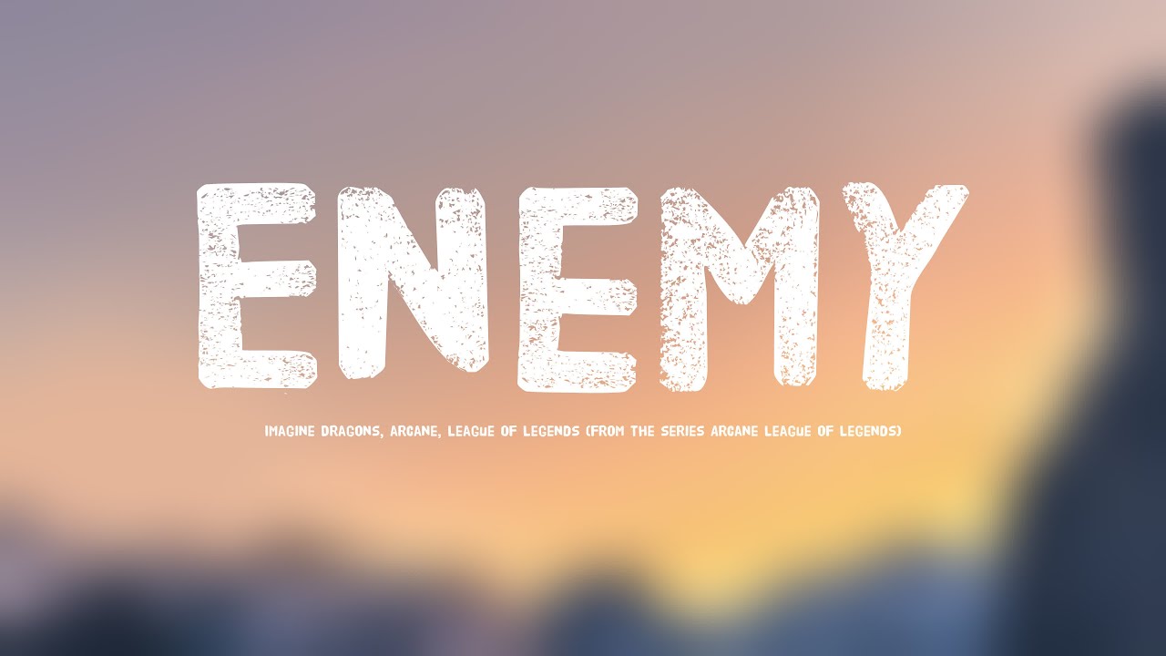 Enemy - Imagine Dragons, arcane, League Of Legends (from the series ...