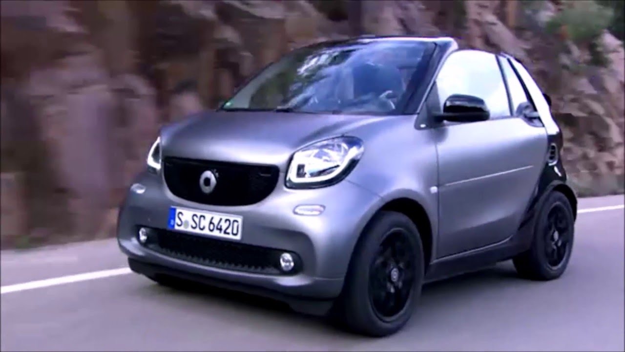 Smart Fortwo Cabrio - color "titania grey black" - YouTube