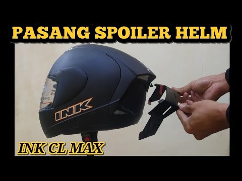 Spoiler helm INK CL MAX - YouTube