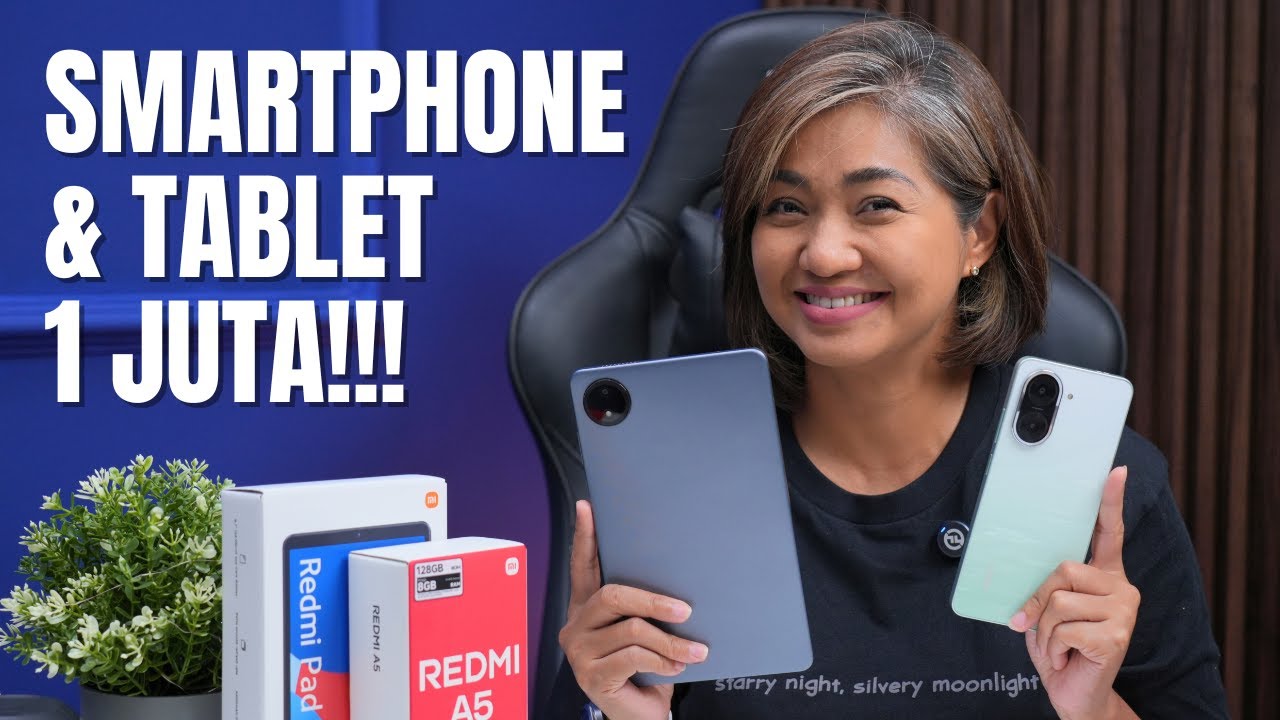 Smartphone & Tablet 1Juta-an dari Redmi! Redmi A5 dan Redmi Pad 8.7 ...