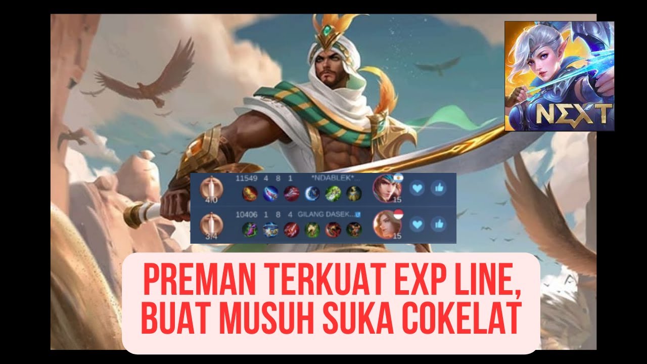 Gameplay Khaleed Brutal! Lawan Zilong dan Lance Dibuat Cokelat | Mobile Legends Indonesia 15 ...