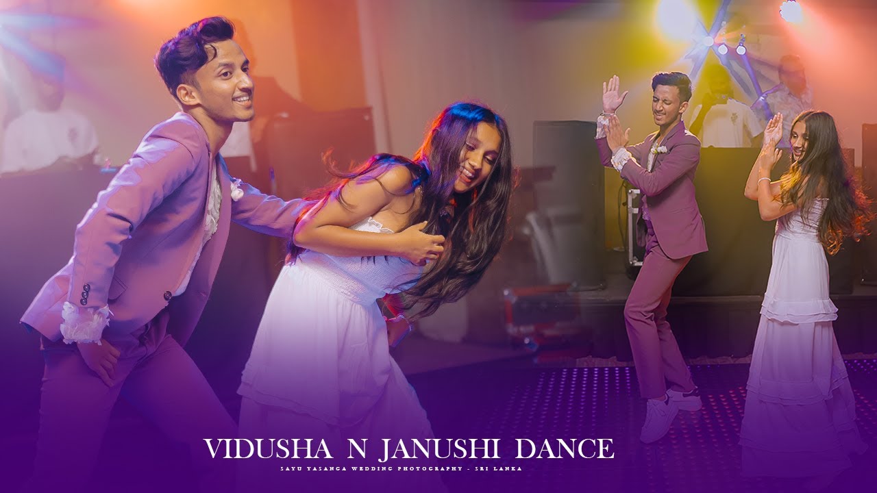 ඔක්කොම බලාගෙන හිටපු ඒ දෙන්නගේ full video එක Vidusha N Janushi Dance #dance #top #beautiful # ...