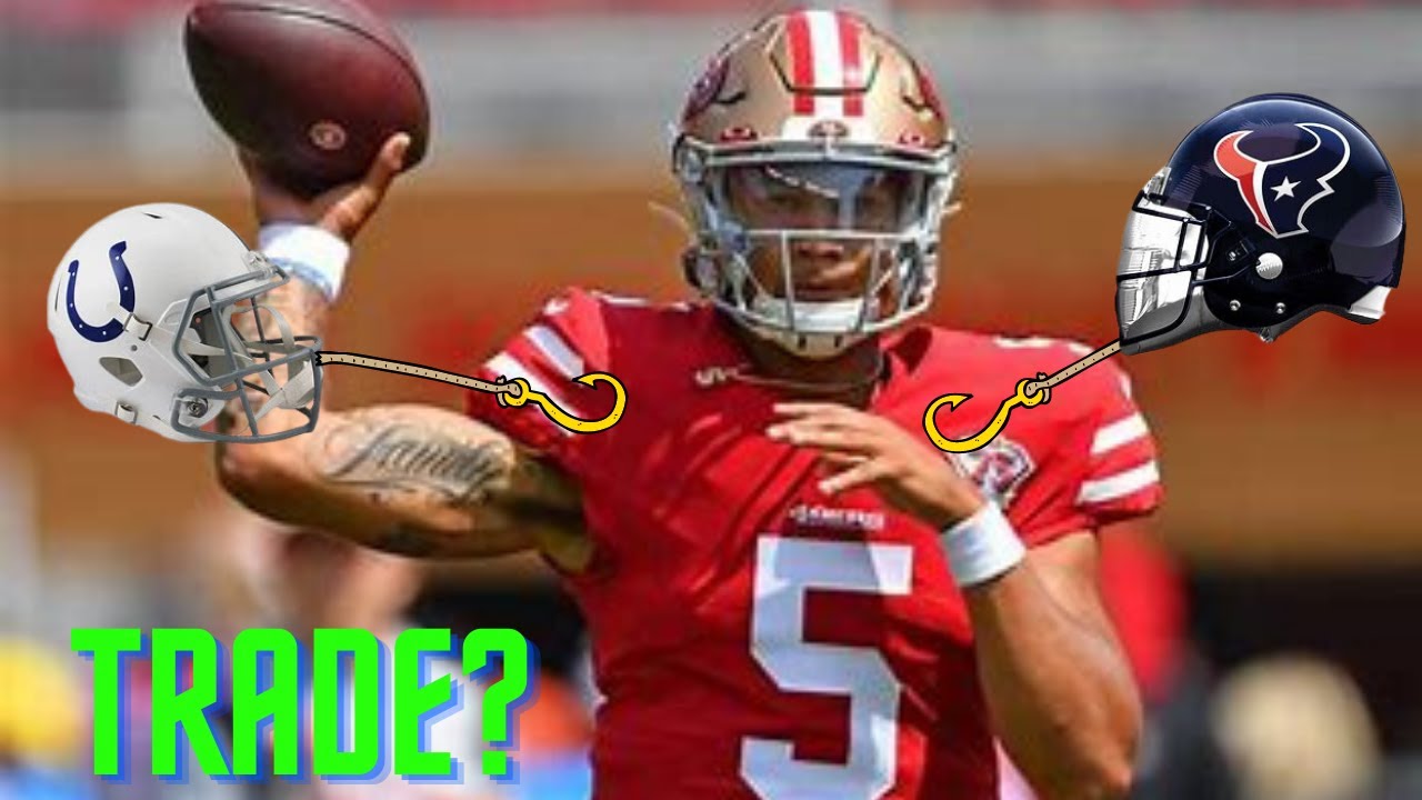 San Francisco 49ers WILL Showcase Trey Lance for Trade - YouTube