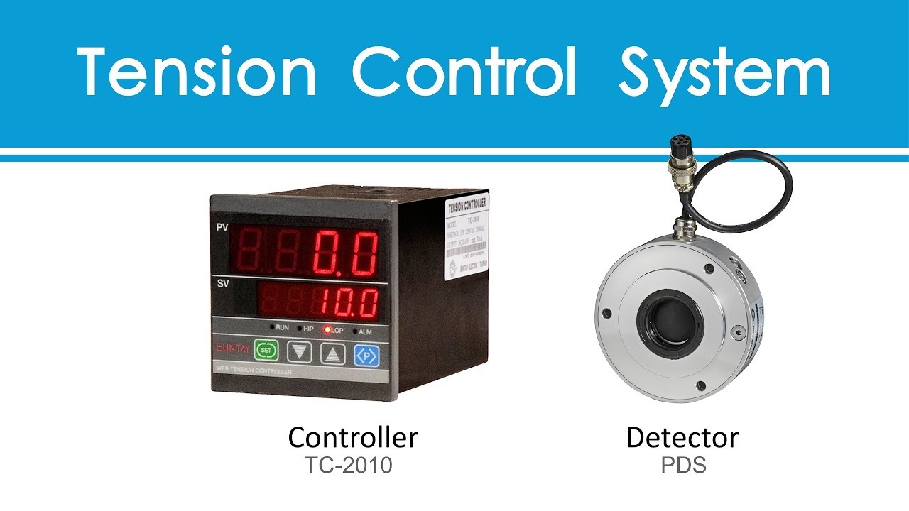 【Tension Control System】application in Fabric Stenter Machine - YouTube