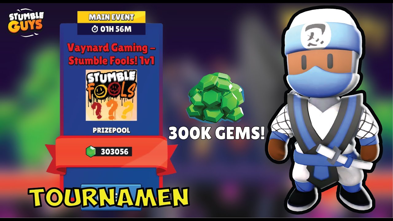 🔴[LIVE] TOURNAMEN VAYNARD GAMING 1V1 STUMBLE FOOLS | Gameplay ...