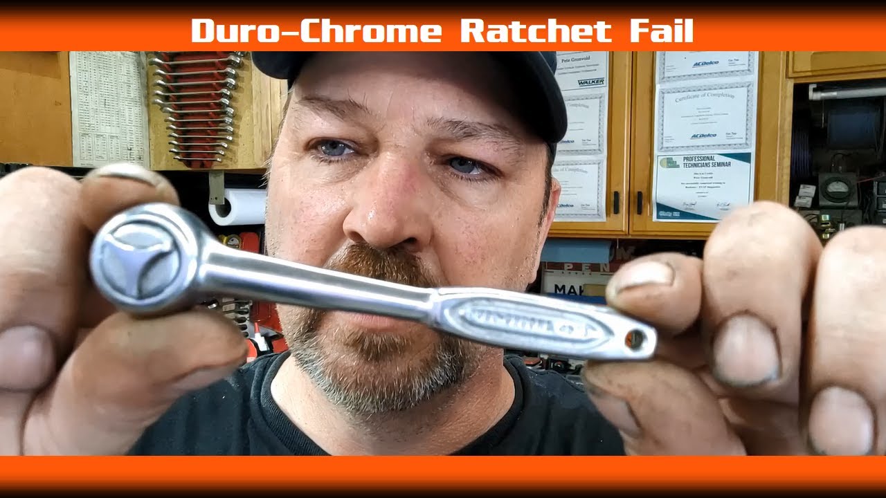 Duro-Chrome Ratchet Fail #tools #fixing #wednesday - YouTube