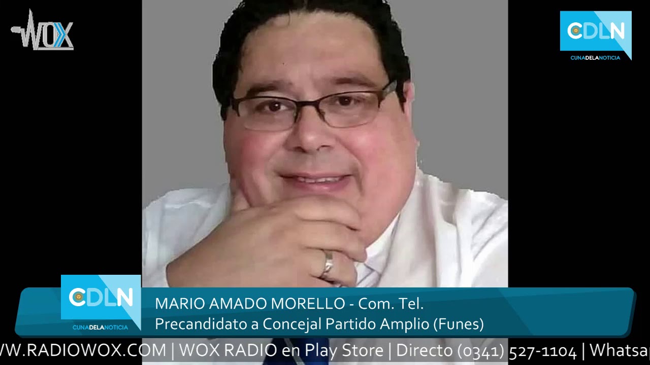 Cuna de la Noticia Radio. Entrevista a Mario Amado Morello - YouTube