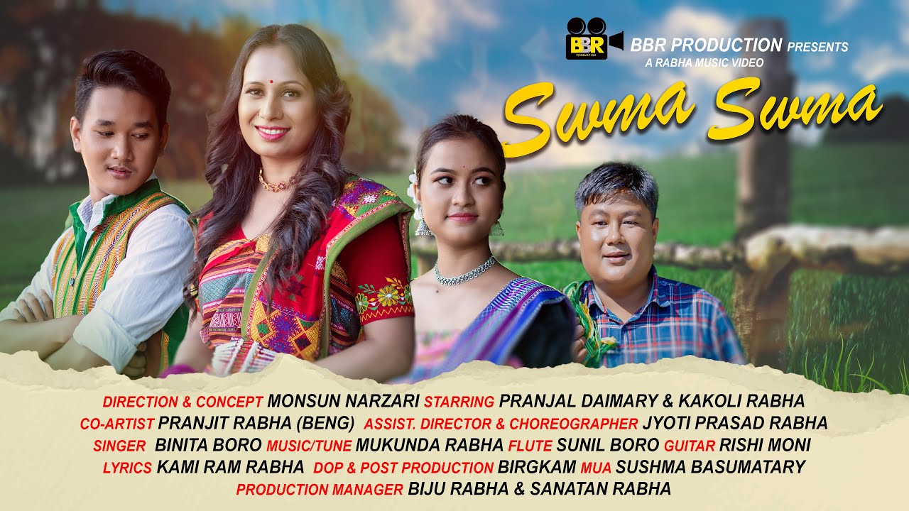 Swma Swma Tata - An Offcial Rabha Music Video 2023 - Binita Boro - YouTube