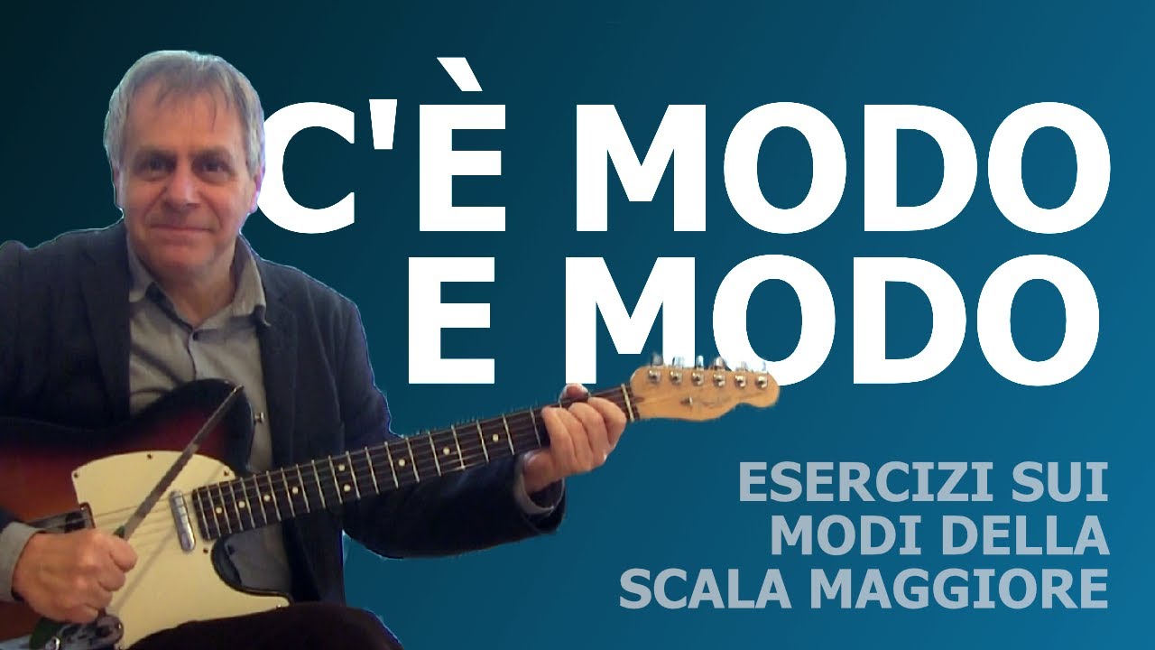 I Modi Della Scala Maggiore: Come Studiarli? [Tutorial chitarra] - YouTube